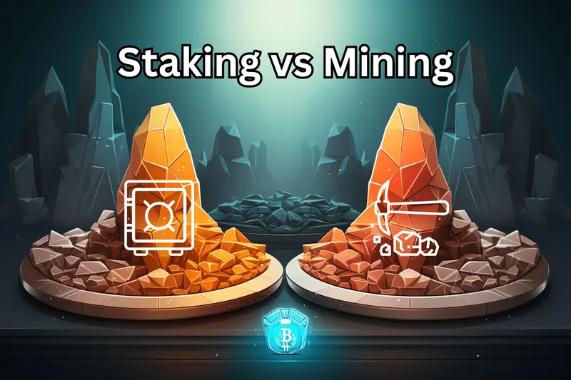 Decoding Crypto Mining vs Staking Comparison of Pros and Cons